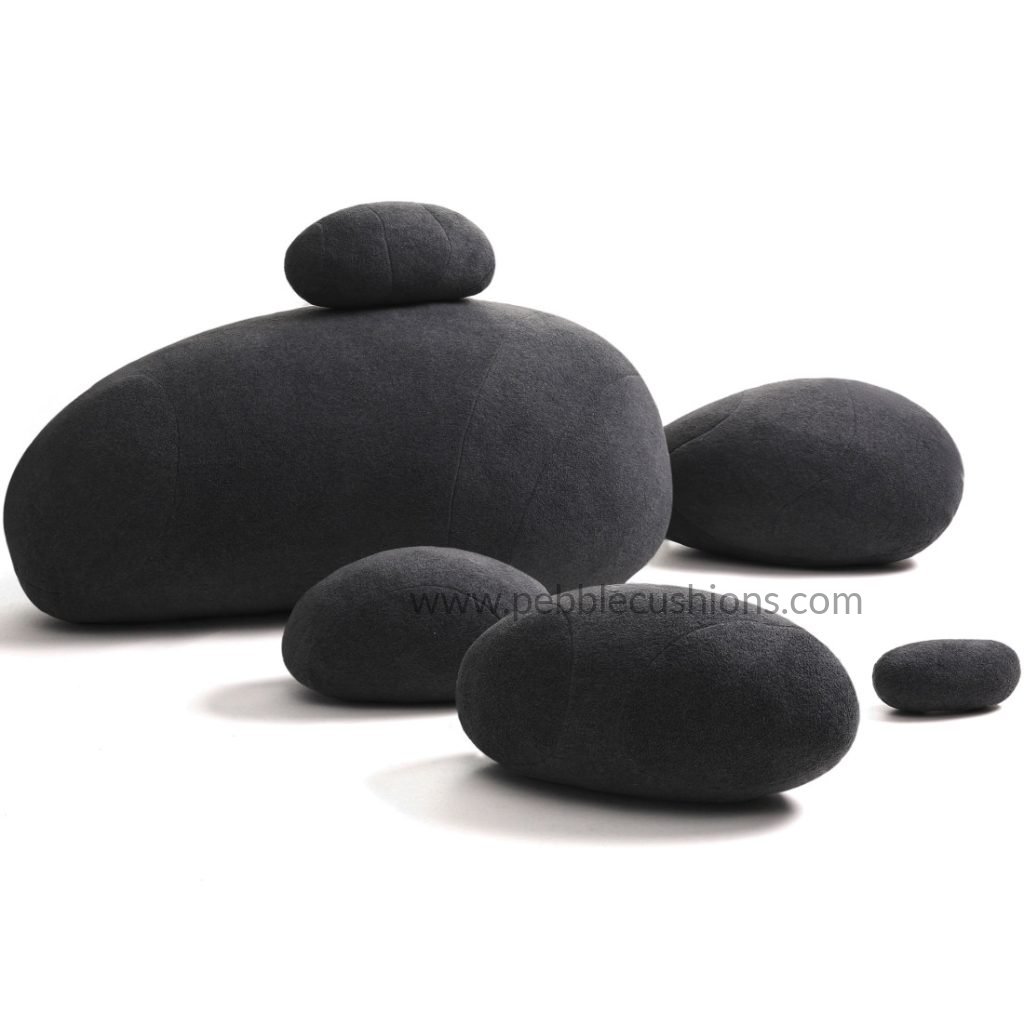 Pebble Cushions A High Quality Surrealistic Set, Practical As a Floor ...